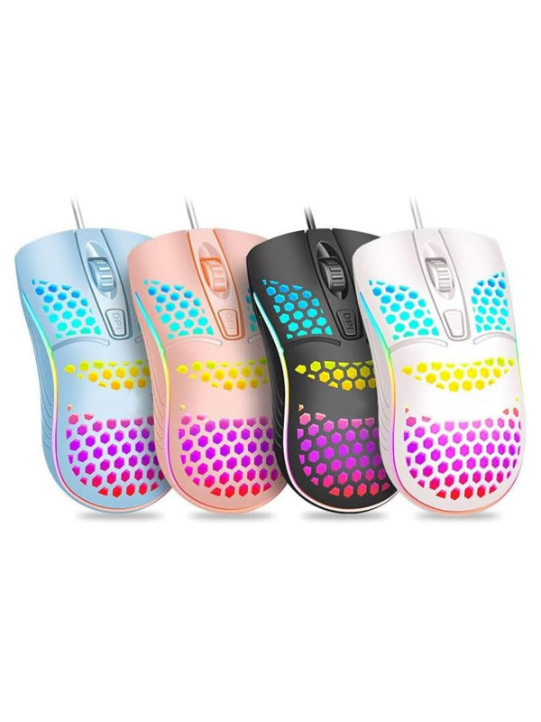 HP S600 WIRED GAMING MOUSE LED LIGHT