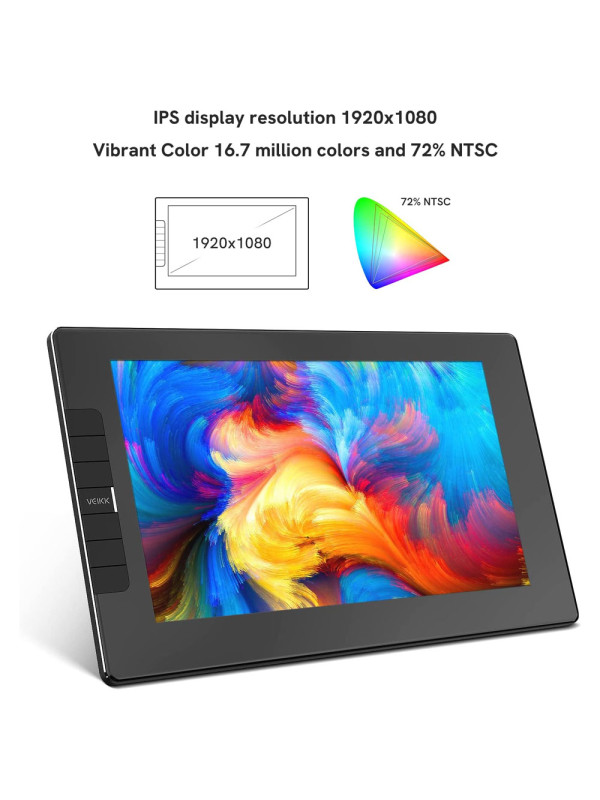 VEIKK Studio VK1200 11.6 Inch Drawing Pen Drawing Tablet